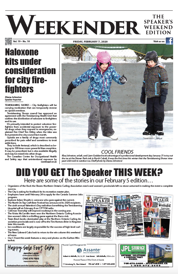 The Weekender February 7, 2020 - The Temiskaming Speaker