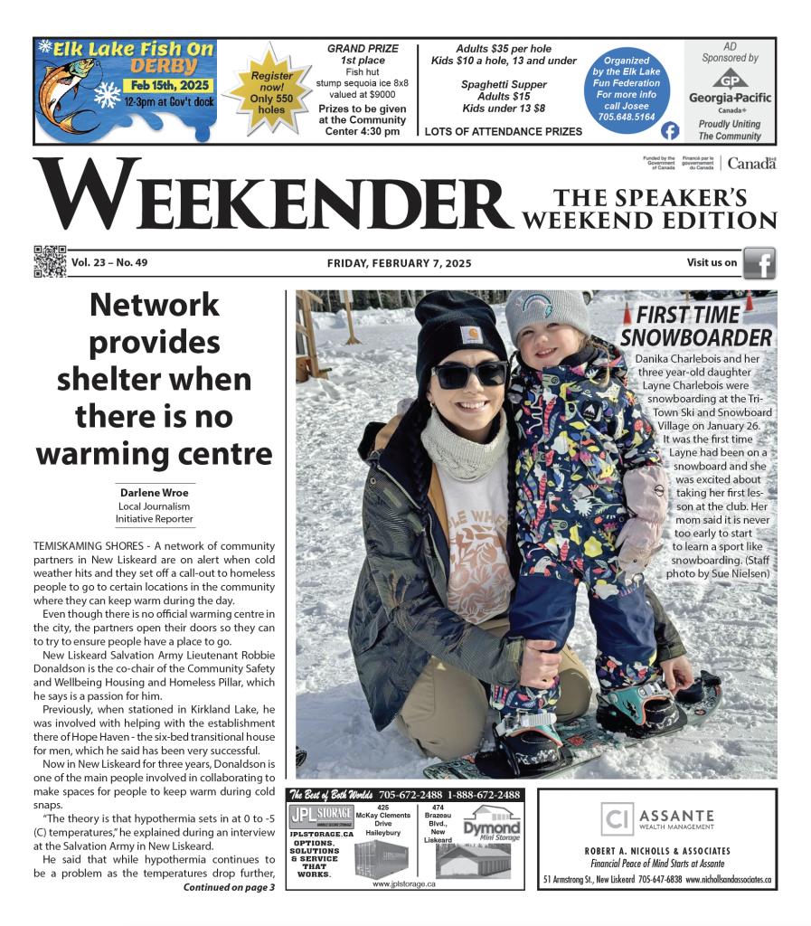 The Weekender February 7 2025 - The Temiskaming Speaker