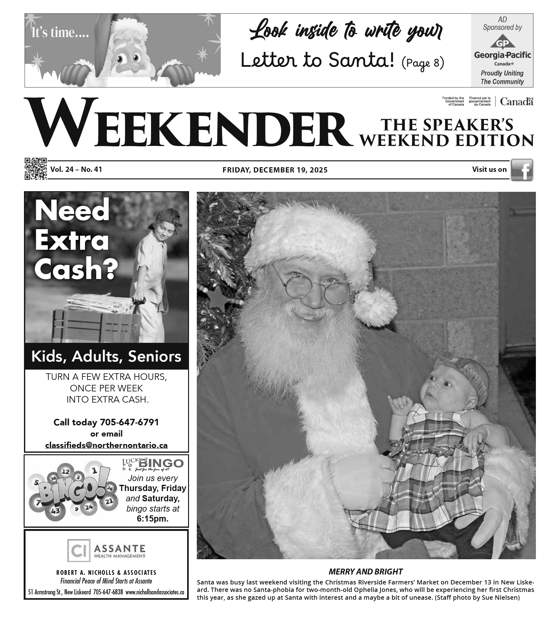 The Weekender December 19, 2025 - The Temiskaming Speaker